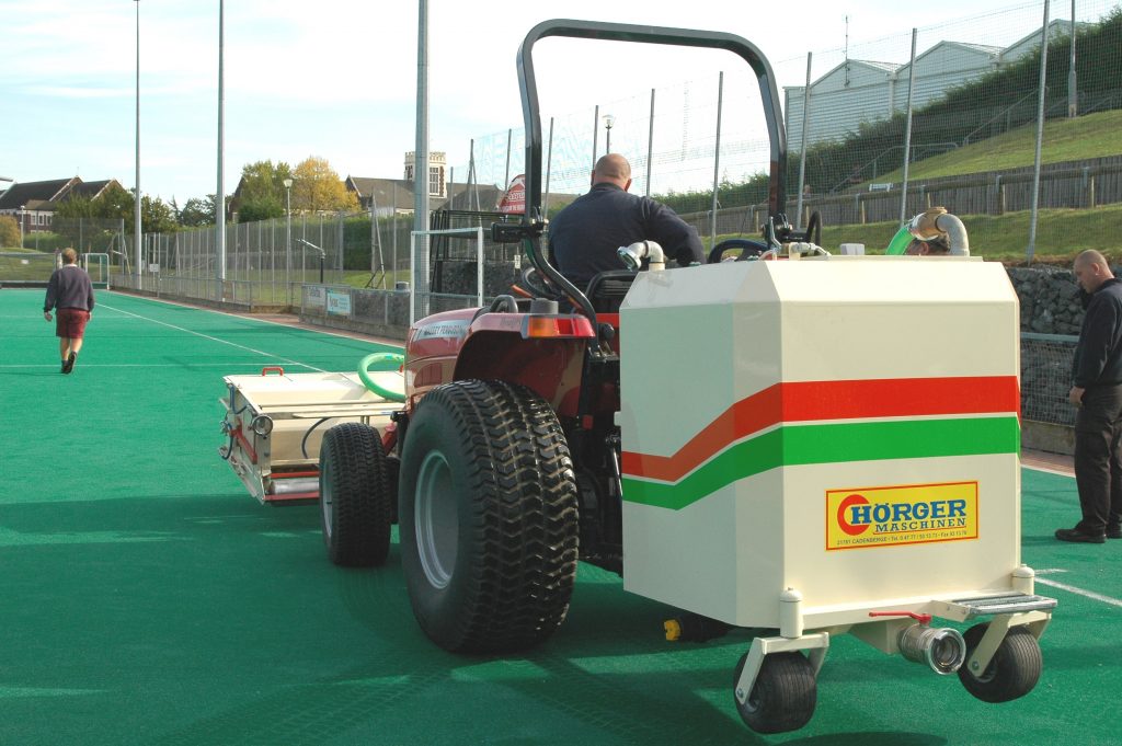 Hockey Pitch Cleaning - Sweepfast